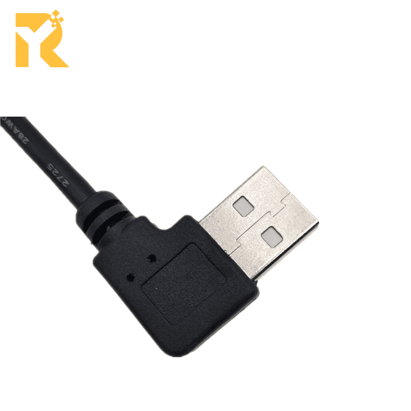 90 Degree Plug Cable